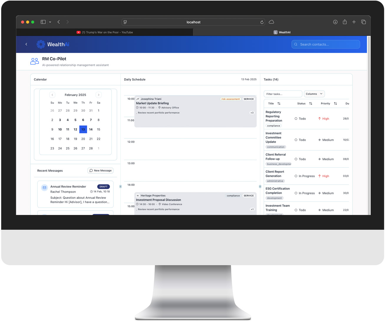 WealthAi – Empowering Wealth Managers with AI
